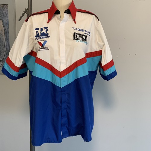 Indy 500 Racing Team Members Only Shirt James Dean Car | eBay