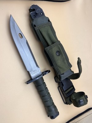 PHROBIS III M9 Bayonet w/original scabbard, excellent condition. USGI ...