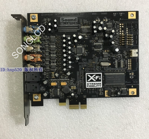 7.1 X-Fi SB0880 PCI-E Used & Tested with warranty Free DHL or EMS | eBay