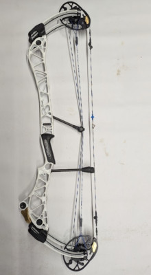 Mathews Title 36 White Compound Target Bow! RH 25-30.5" 50-70lb. 27.5 ...