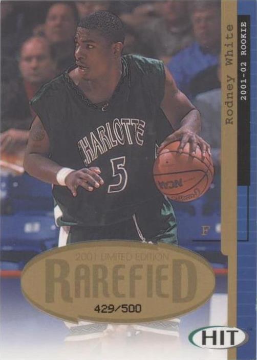 2001-02 SAGE Hit - Rarefied Rodney White #R28 Gold /500 for sale online ...