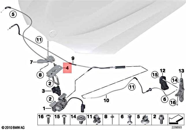 Genuine BMW X3 X4 M F25 F26 X3 18d 18i 20dX Upper Lock Section Left ...