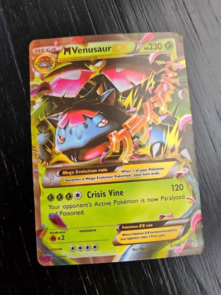 Tarjeta Mega Venusaur Ex