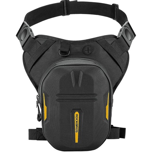 ROCKBROS Motorcycle Waist Pack Magnetic Hard Shell Drop Leg Bag Tank ...