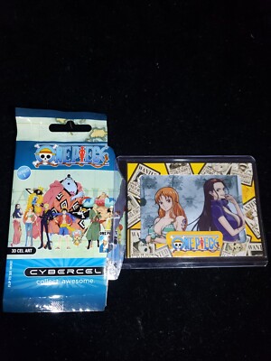 Cybercel One Piece Series 1 Rare Nami And Nico Robin Unscanned And In ...