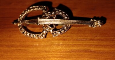 Vintage Gold Tone Cello Violin BROOCH PIN | eBay