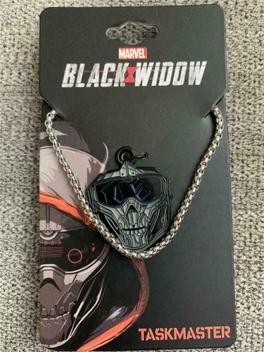 Marvel Black Widow Taskmaster Mask Necklace | eBay