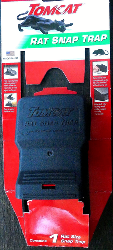 TOMCAT RAT SNAP TRAP 1 Large Mechanical New with Instructions Plastic 03617101 | eBay