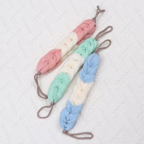 3 PCS Back Cleaner Sponge Stick Body Wash Scrubber Shower Towels | eBay