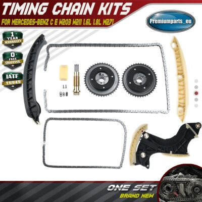 Camshaft Gears & Timing Chain Kit for Mercedes-Benz C E W203 W211 1.6 1 ...