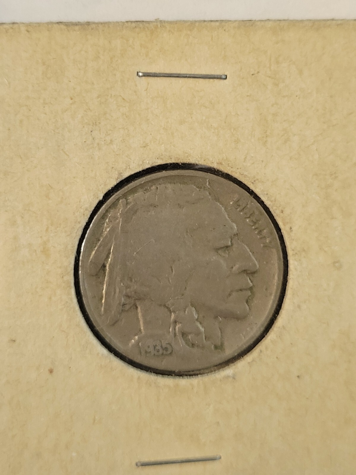 1985 Buffalo Nickel No Mint Mark Misprint | eBay