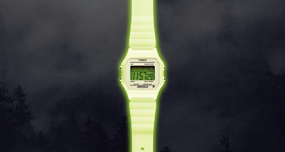 Timex T80 Glow in the Dark TW2Y02600 Japan Limited Edition Luminous ...