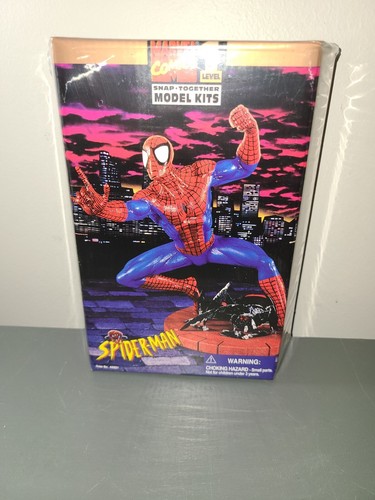 Spider-Man Marvel Comics Snap Together Model Kit Level 1 1996 New ...