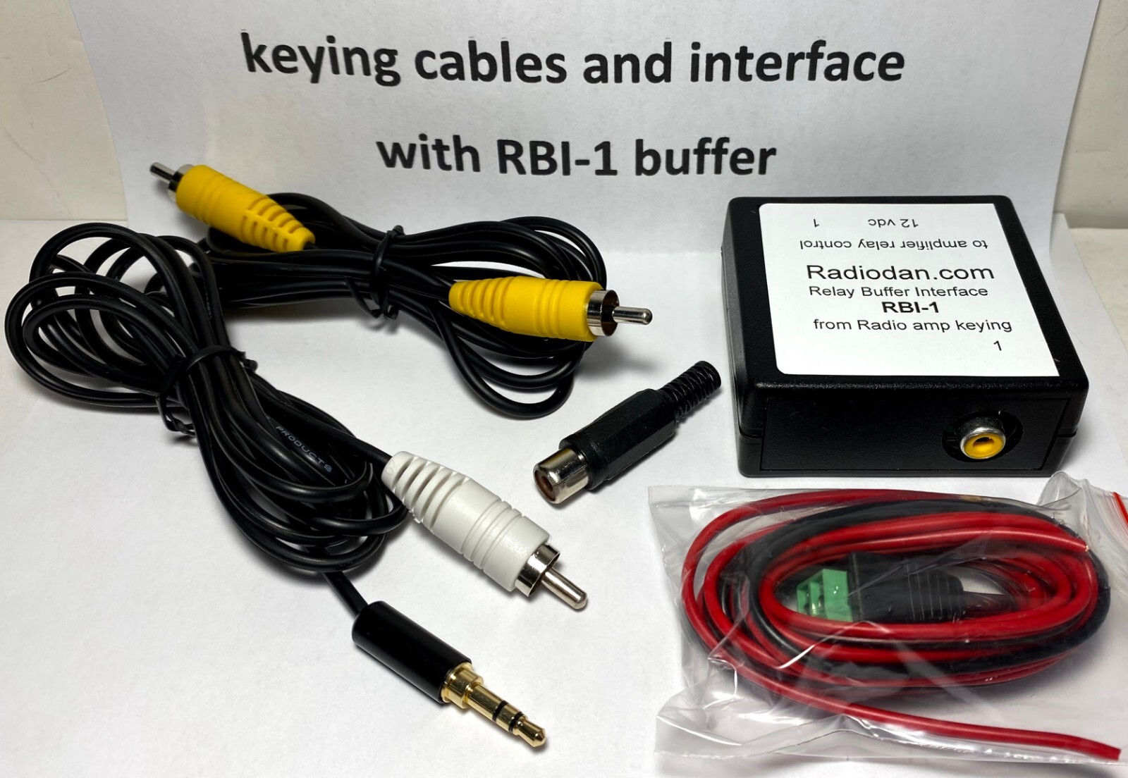 MCHF to MX-P50 A/M amplifier keying cable w/ RBI-1A BUFFERED Interface READ AD! | eBay