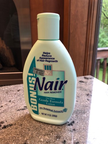 Vintage 2001 Nair Hair Remover Lotion Bottle Movie Props Collectible 9 ...