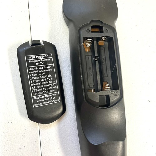 Frontier Cable Box Remote FTR P265v3.1 - Original Replacement RC Tested ...