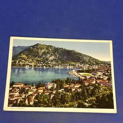 COMO E BRUNATE - Cartolina a Colori | eBay