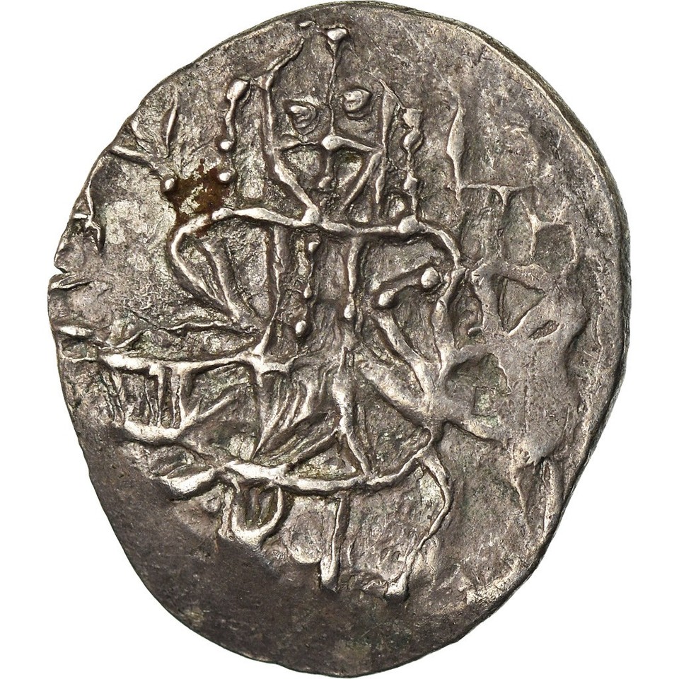 [#901058] Coin, Alexis IV Comnène, Asper, 1417-1429, VF, Silver, Sear ...
