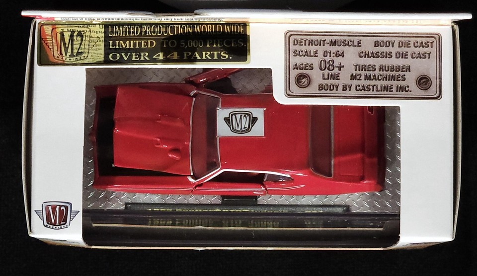 M2 Machines 69 1969 Pontiac GTO Judge Detroit-Muscle Collectible Car ...