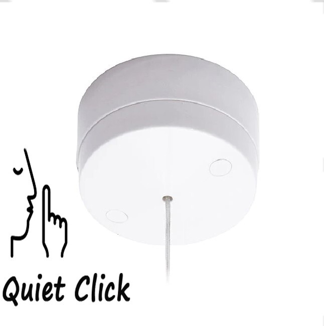 QUIET SOFT CLICK PULL CORD SWITCH, FOR BATHROOM & TOILET CEILING - 80% ...