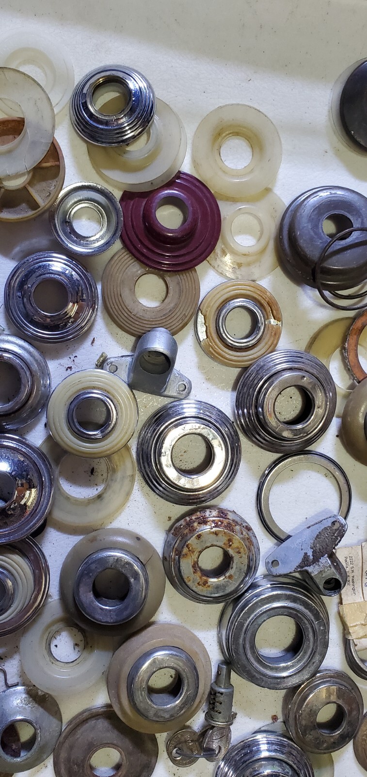 Lot of vintage car door handle trims | eBay