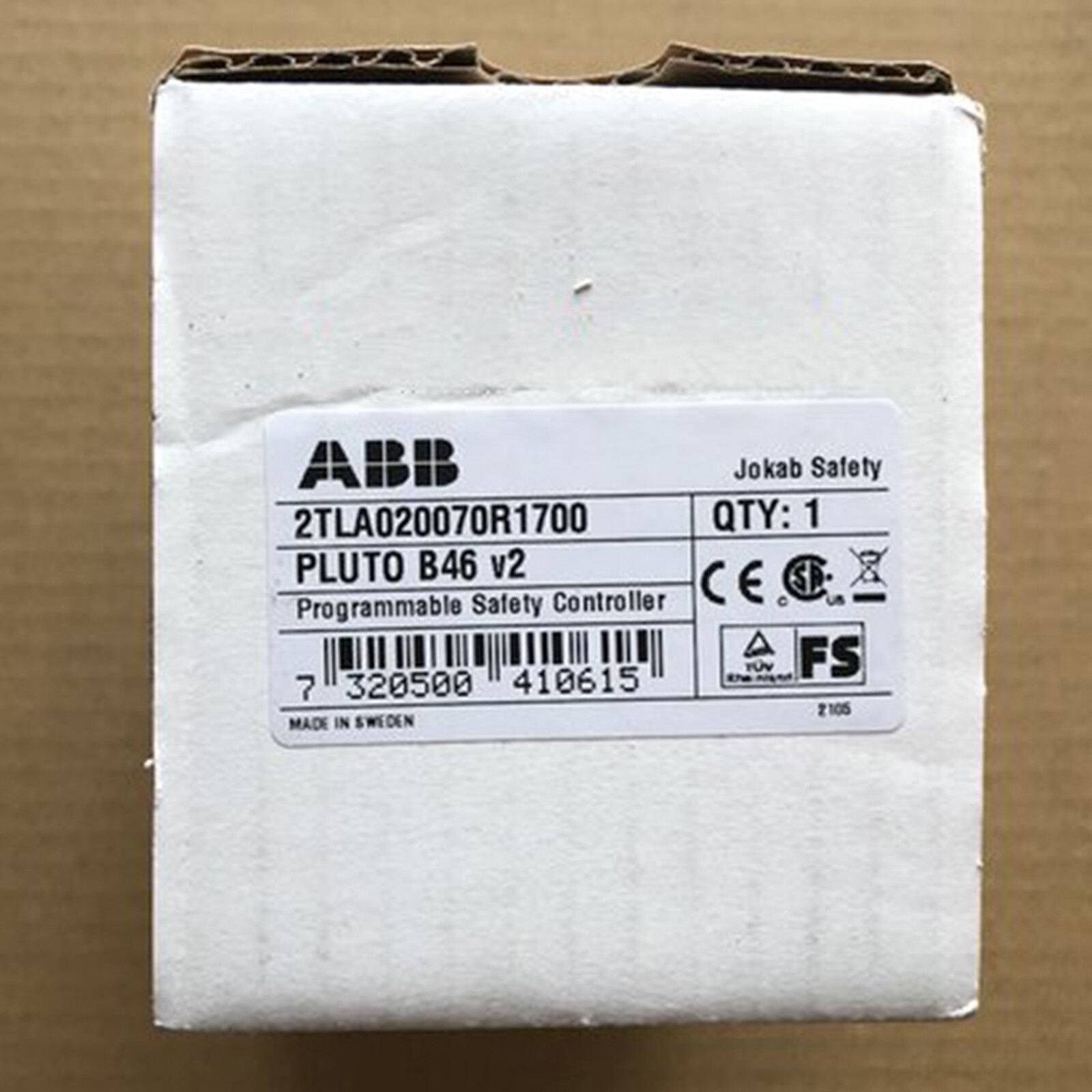 1 piece new abb 2TLA020070R1700 Programmable Safety Controlle Free ship ...