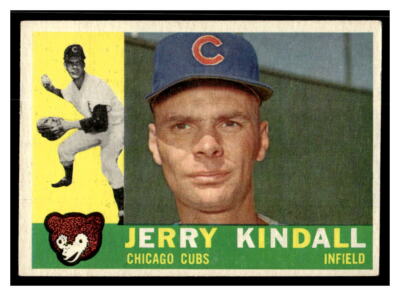 1960 Topps BASEBALL #444 Jerry Kindall 60TBB | eBay