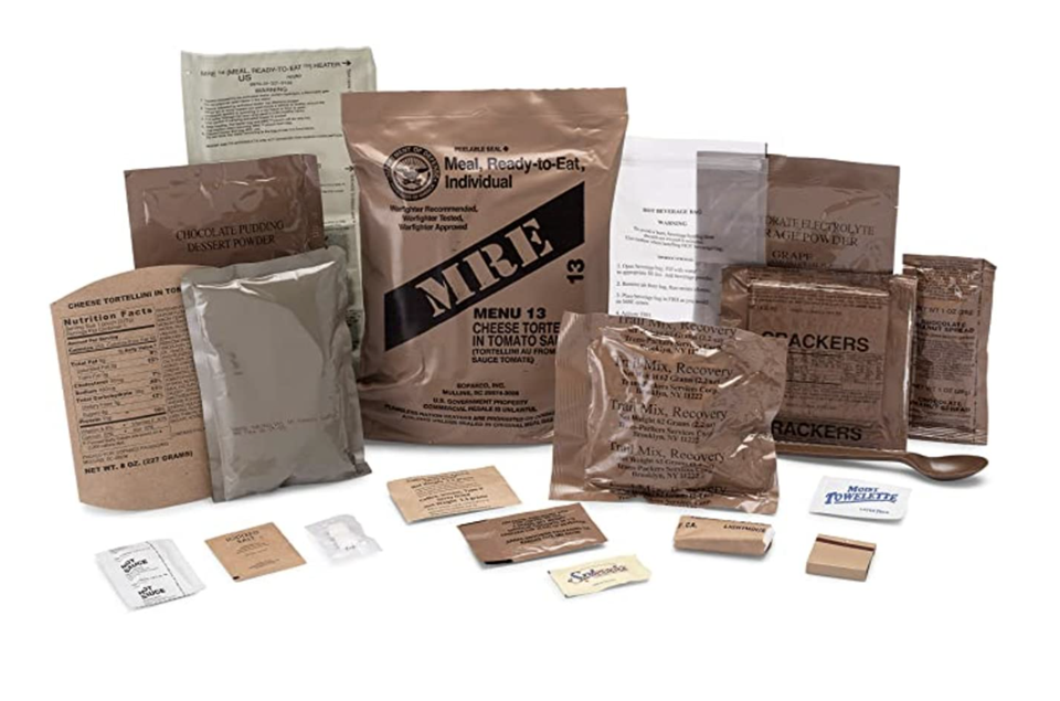 MRE U.S. Military Ready to Eat Meals INSP 2025 - Case, 1, 2, 4, 6 Pack ...