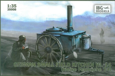 IBG 35008 German small field kitchen Hf.14 (kleine Feldkuche 14) scale ...
