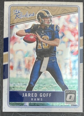 Jared Goff 2016 Donruss Optic The Rookies Rookie Card #Tr-JG (5570) | eBay