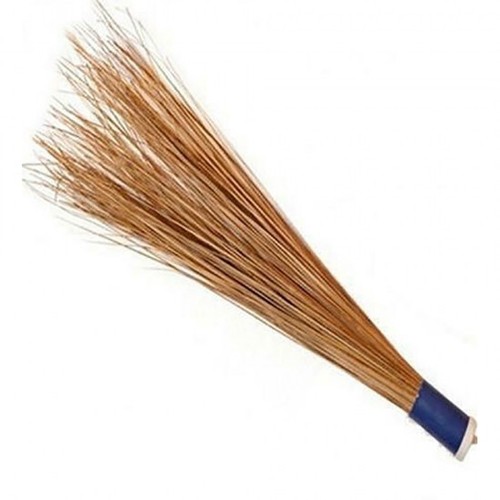 Indian Traditional Natural Coconut Leaf Grass Broom Stick Nariyal Jhadu ...