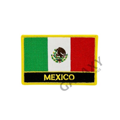 Mexico Patch / Mexico Flag / Iron On | eBay