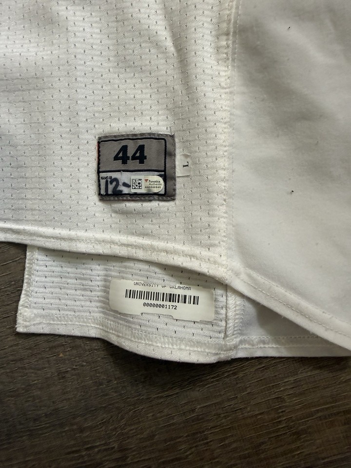 Aaron Ripkowski University of Oklahoma Game Used Football Jersey | eBay