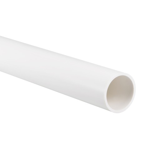 PVC Rigid Round Pipe Tube 28mm ID 32mm OD 0.65m White High Impact | eBay UK