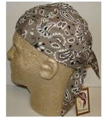 PAISLEY DOO RAG FITTED COTTON BANDANA TIES Do Du Hav A Danna Tie Skull ...