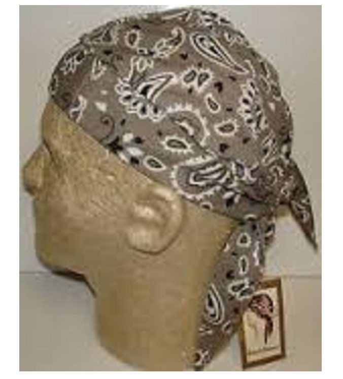 PAISLEY DOO RAG FITTED COTTON BANDANA TIES Do Du Hav A Danna Tie Skull ...