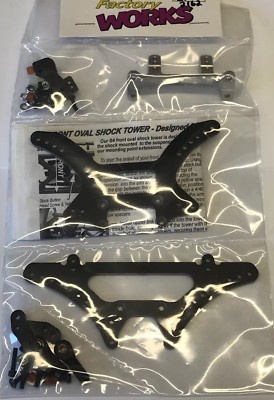 Factory Works RC10B4 B4 Lowering Kit For Oval and On-Road Touring Car ...