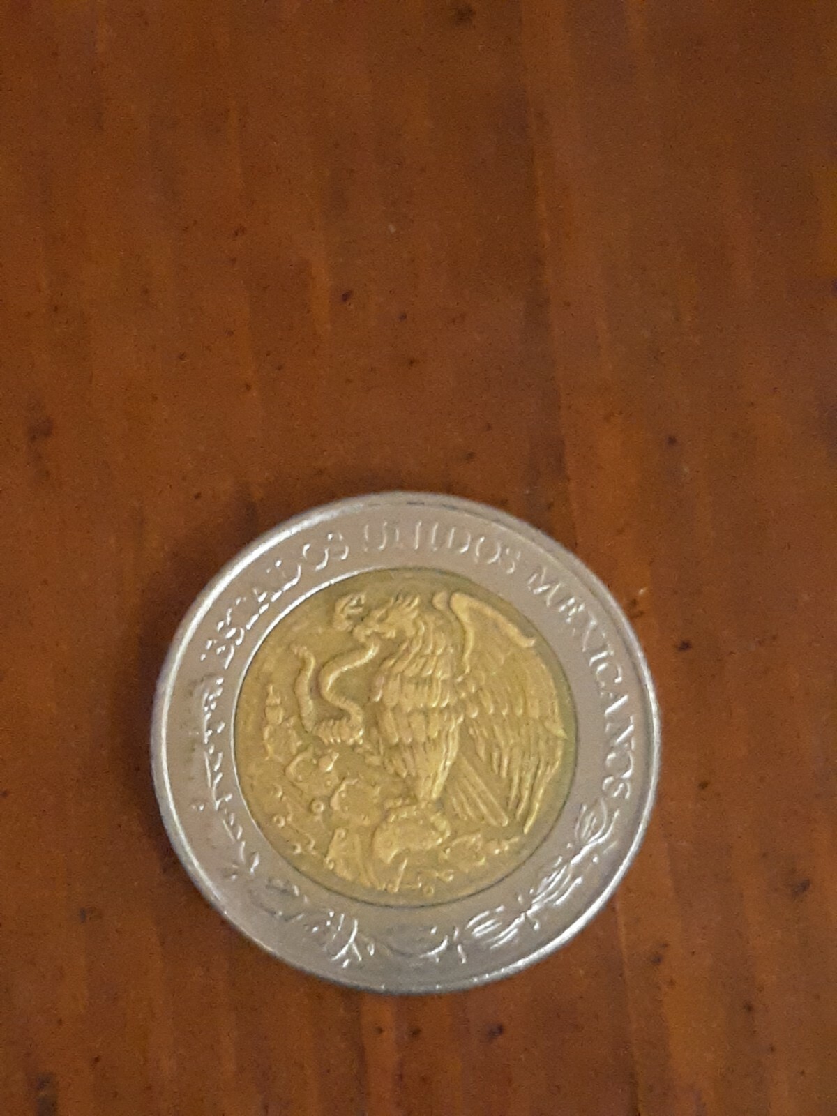 1990 Mexican 5 Pesos Bi-Metallic Coin | eBay