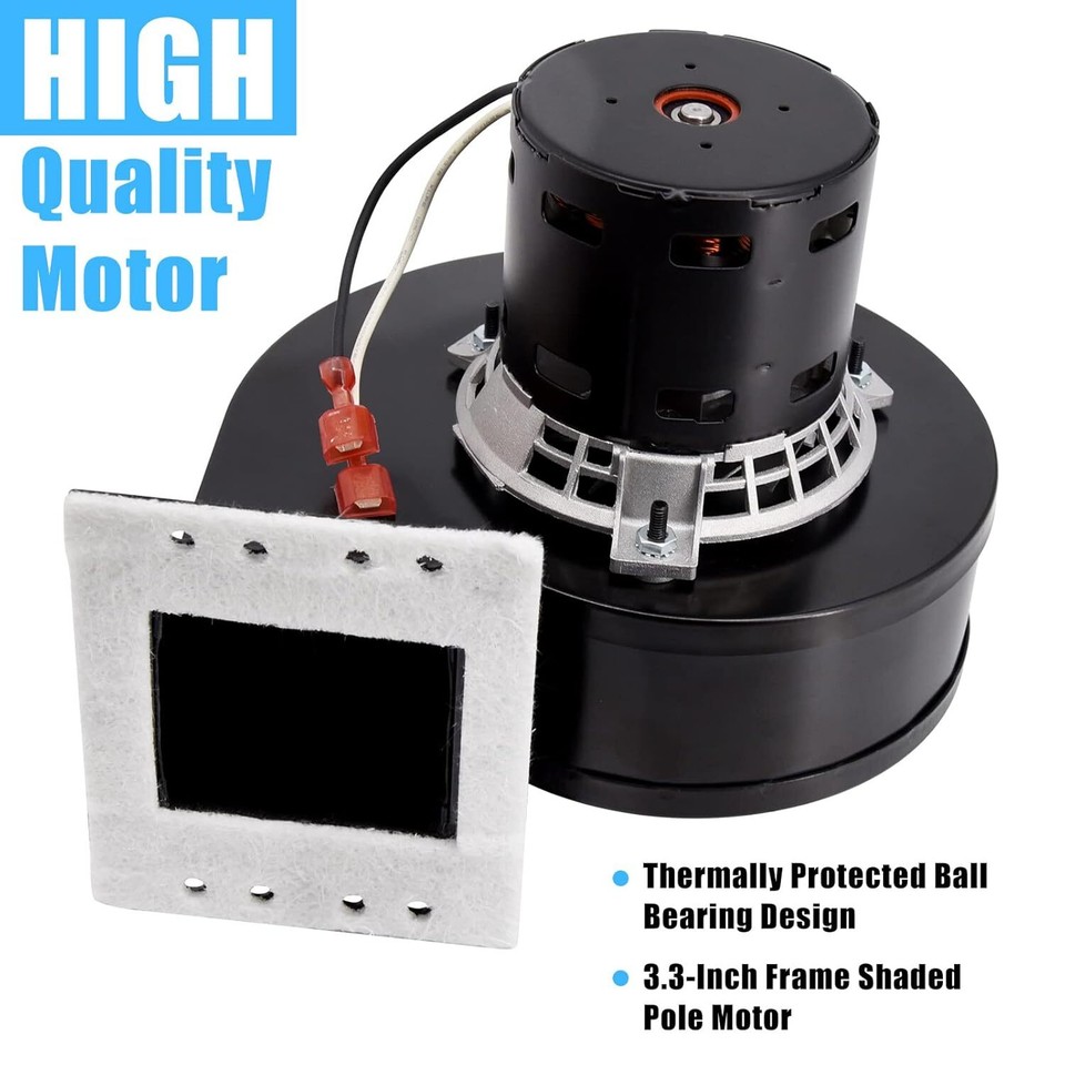 PU-4C442 Convection Blower Fan for Englander 25-PDVC, 55-SHP10 Pellet ...