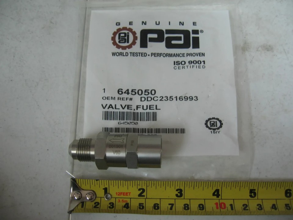 Detroit Diesel Series 60Fuel Pump Check Valve Replaces 23516993 645050 ...