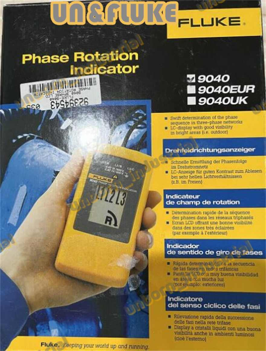 Fluke 9040 3-Phase Rotation Indicator for sale online | eBay