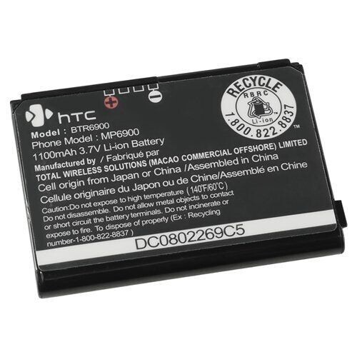 NEW Original Genuine HTC Battery for Touch XV6900 Vogue P3050 P3450 ...