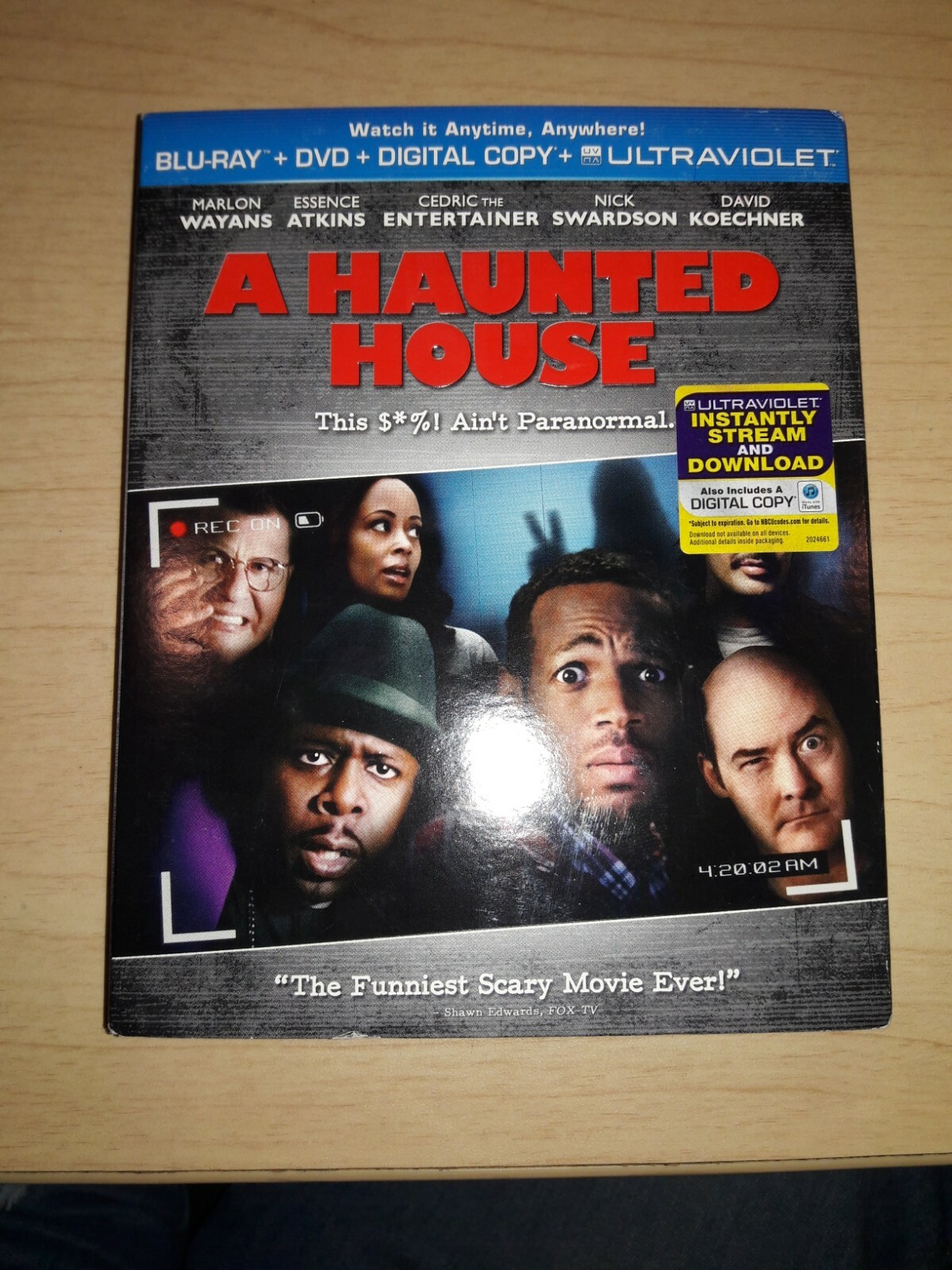 A Haunted House Movie Dvd Cover
