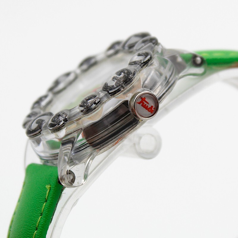 Watch Chronotech Trudi Child Cintuirno Skin Green Teddy Bear Watch New ...