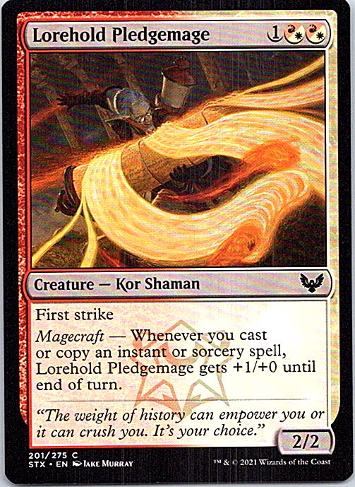 Lorehold Pledgemage Magic The Gathering Strixhaven: School Of Mages ...