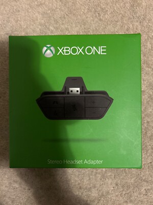 MICROSOFT XBOX ONE STEREO HEADSET ADAPTOR MODEL NUMBER 1626 IN BOX | eBay