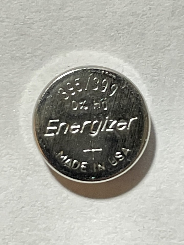 ENERGIZER 395 399 1.55V SILVER OXIDE BATTERIES NEW 100 COUNT | eBay