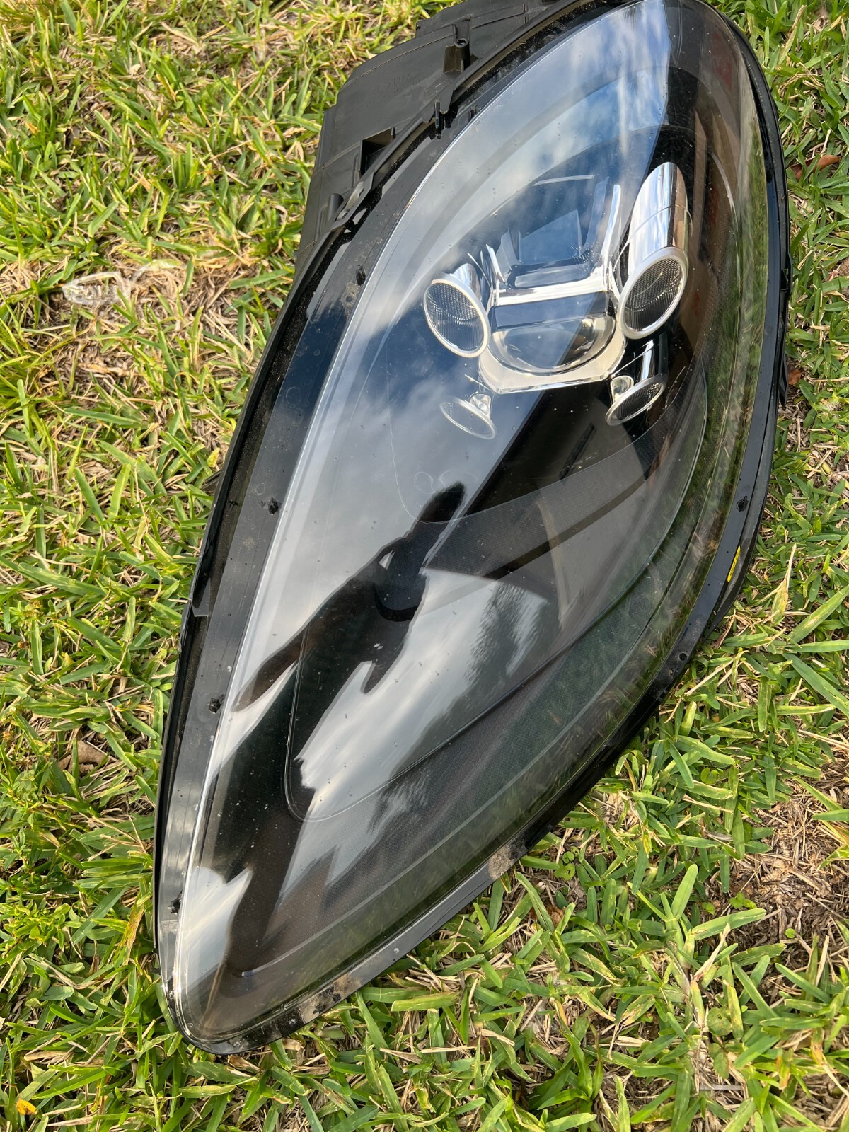 2019 2020 Polished Porsche 95B MACAN full led HEADLIGHT left 95B.941. ...