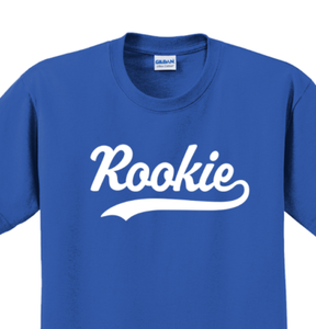 Rookie T-Shirt Short Sleeve Graphic Tee Unisex Apparel Custom ...
