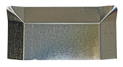 Half Pier Caps Ant Termite Protection Galvanised 230mm x 115mm Pack of ...